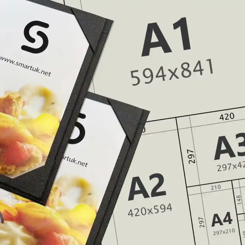 Menu Board Sizes - Smart Hospitality Supplies