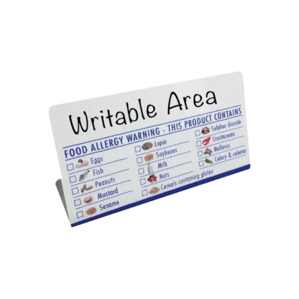 Food Allergy Warning Buffet Notices - %Êtegorysitename%%