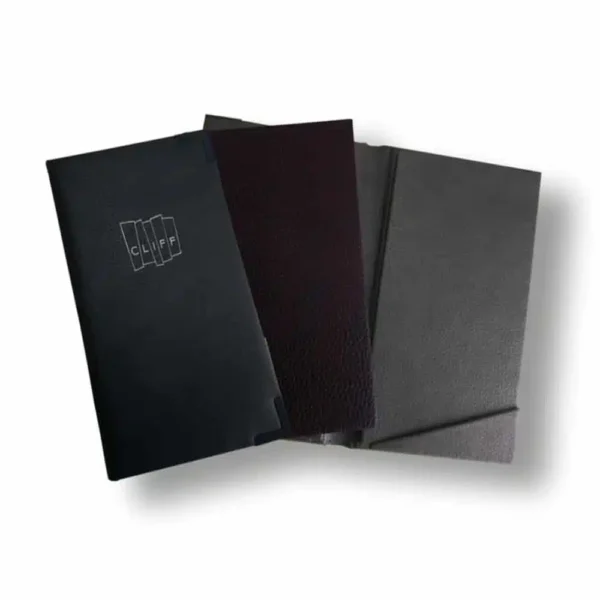 Armonia Menu Covers - Textured Faux Leather Menus In A Range Of Colours
