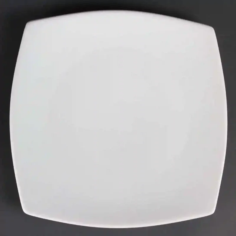 Olympia Whiteware Rounded Square Plates 270mm by Olympia-CB493