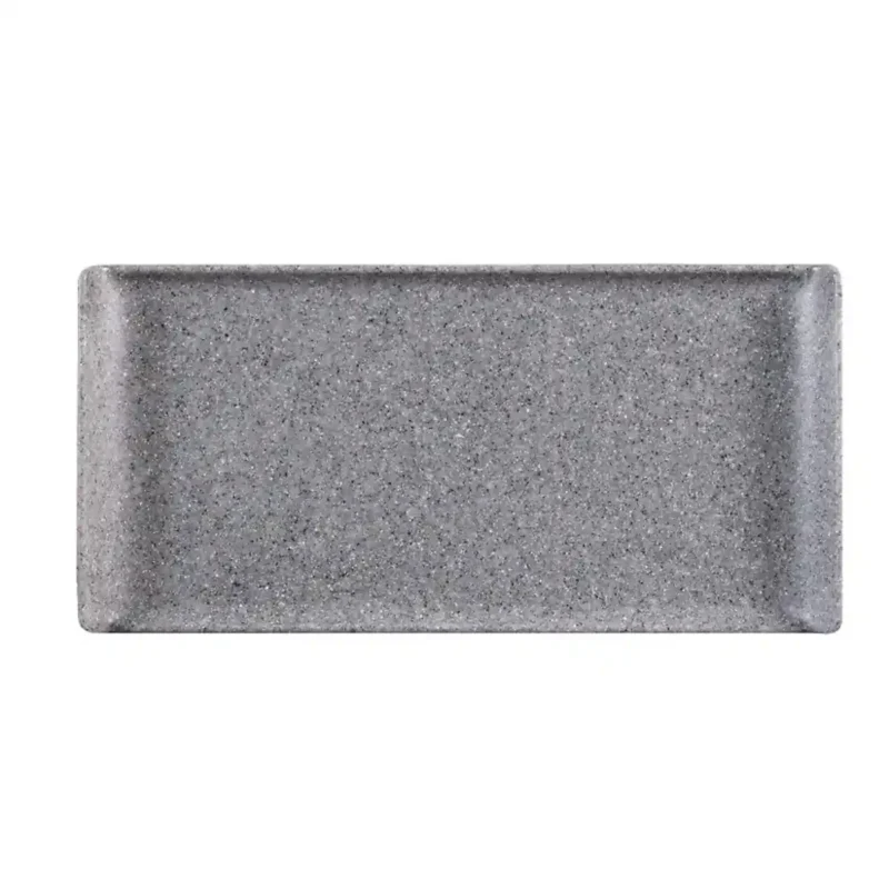 Churchill Melamine Rectangular Tray Granite 300mm by Churchill Alchemy ...