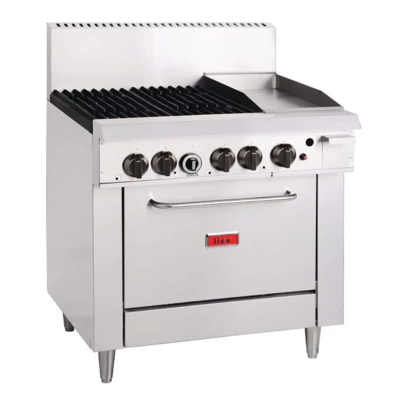 Thor 4 Burner Natural Gas Oven Range and 305mm Grill by Thor-GL174-N