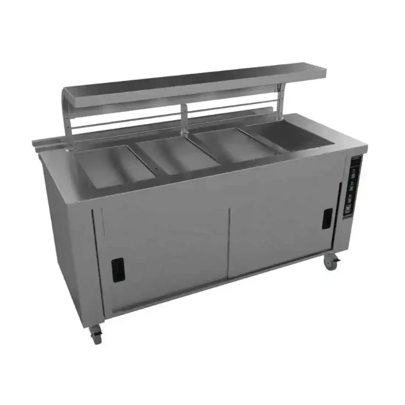 Falcon Chieftain 4 Well Heated Servery Counter with Trayslide HS4 by ...