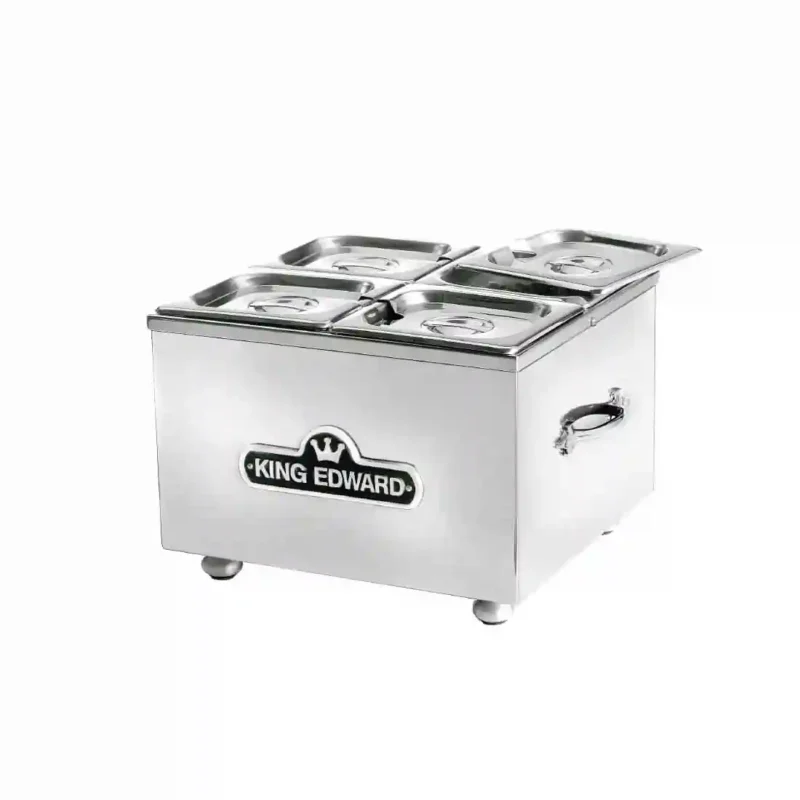 King Edward Small Bain Marie Stainless Steel BM1V/SS by King Edward-GP274