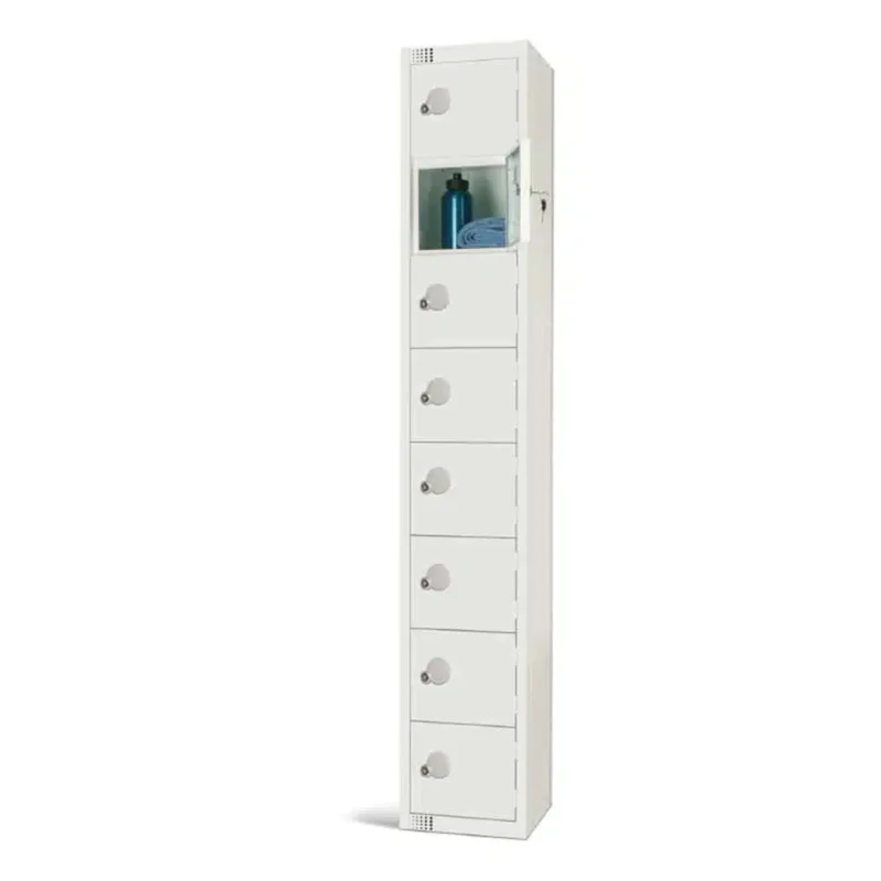 Elite Eight Door Padlock Locker White by Elite Lockers-GR308-P