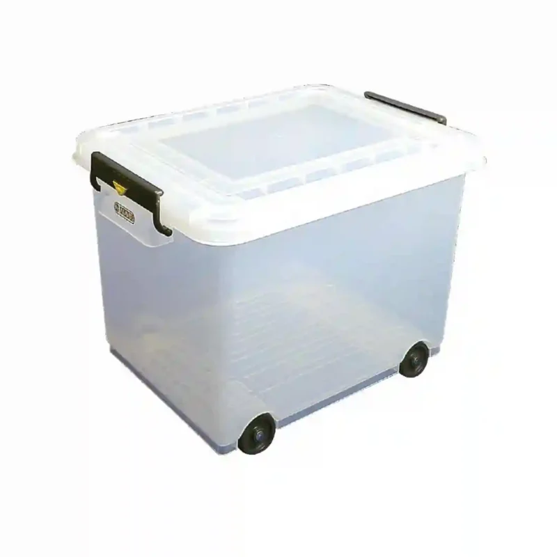 Mobile Food Storage Bin with Lid by Araven-J245