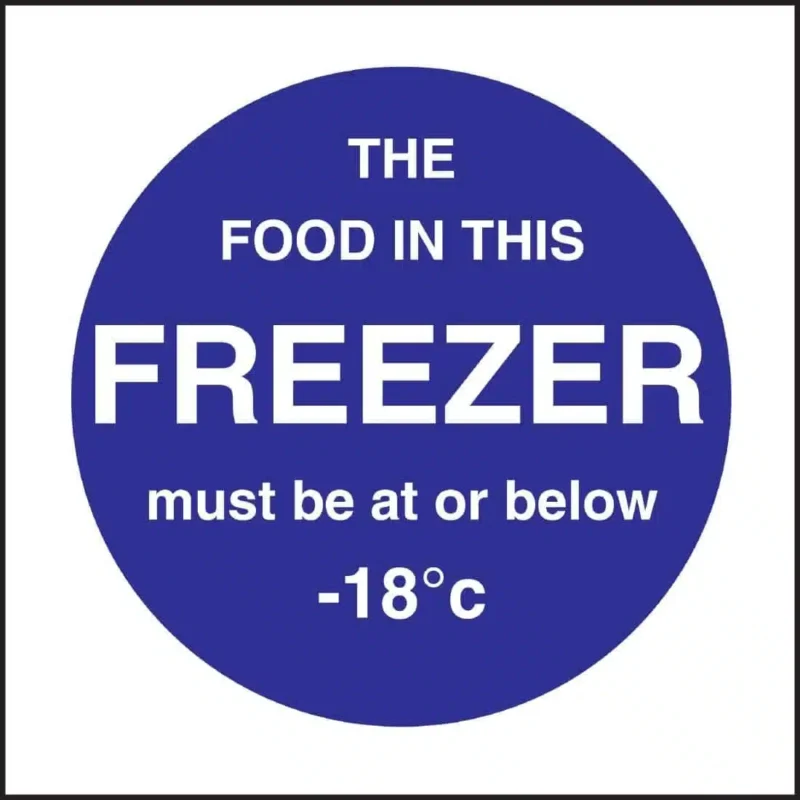 Vogue Food In This Freezer Sign by Vogue-L839