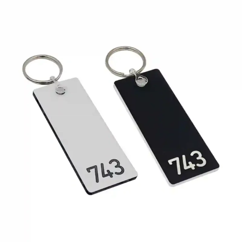 Numbered Engraved Hotel Key Tags - Smart Hospitality Supplies
