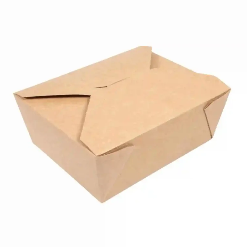 Vegware Compostable Paperboard Food Boxes No.8 1300ml / 46oz (Pack of ...