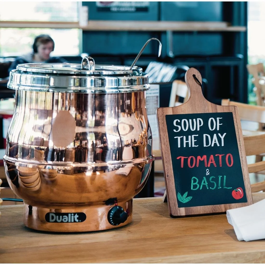 Dualit Hotpot Soup Kettle Copper 11Ltr