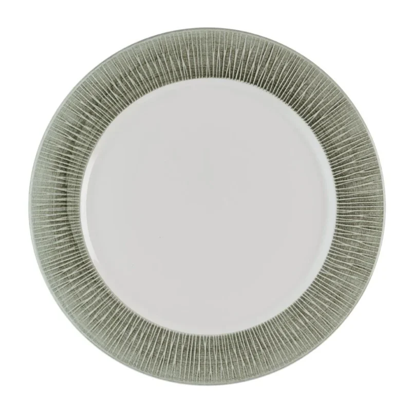 Churchill Bamboo Ceramic Spinwash Alpine Presentation Plates 305mm (12 ...
