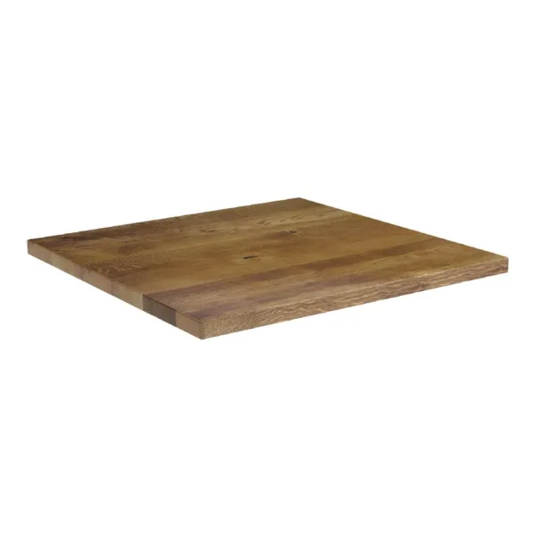 Solid Oak Natural Square Table Top 700x700mm by Everyday - HS779